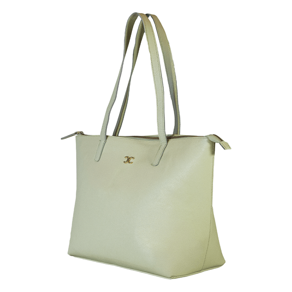 Bolsa Shopping Verde Menta Textura Lisa | Comfort - Comfort